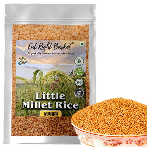 Little Millet - Rice (400g) Kutki in Millets | Eat Right Basket